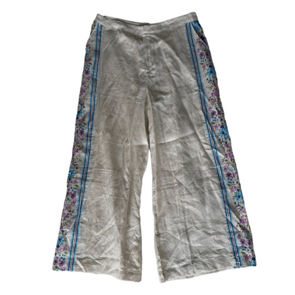 Spell | Pants & Jumpsuits | Nwt Spell Impala Lily Linen Pants In Iris ...